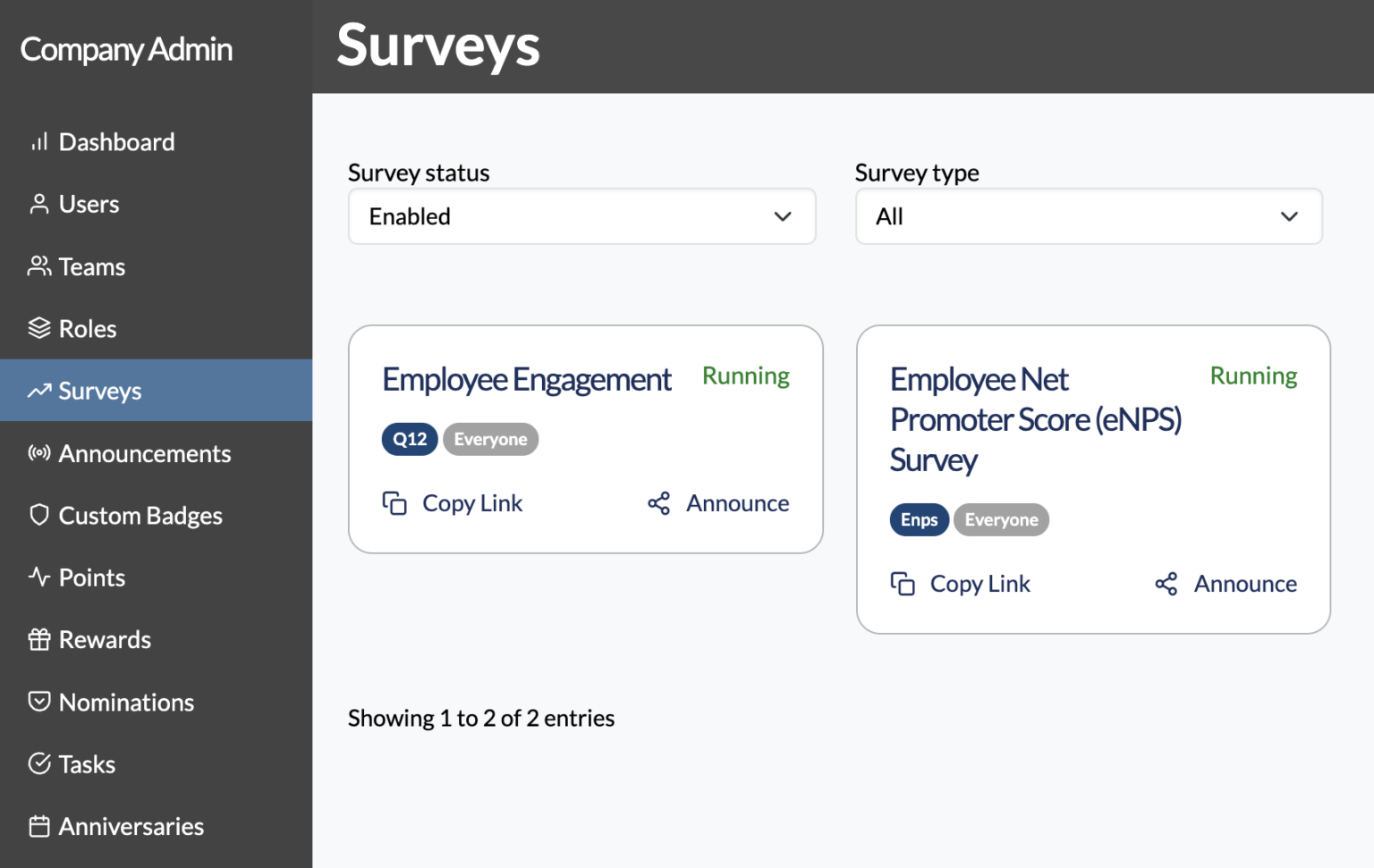 Recognize: Employee Survey Software That Staff Actually Want to Use